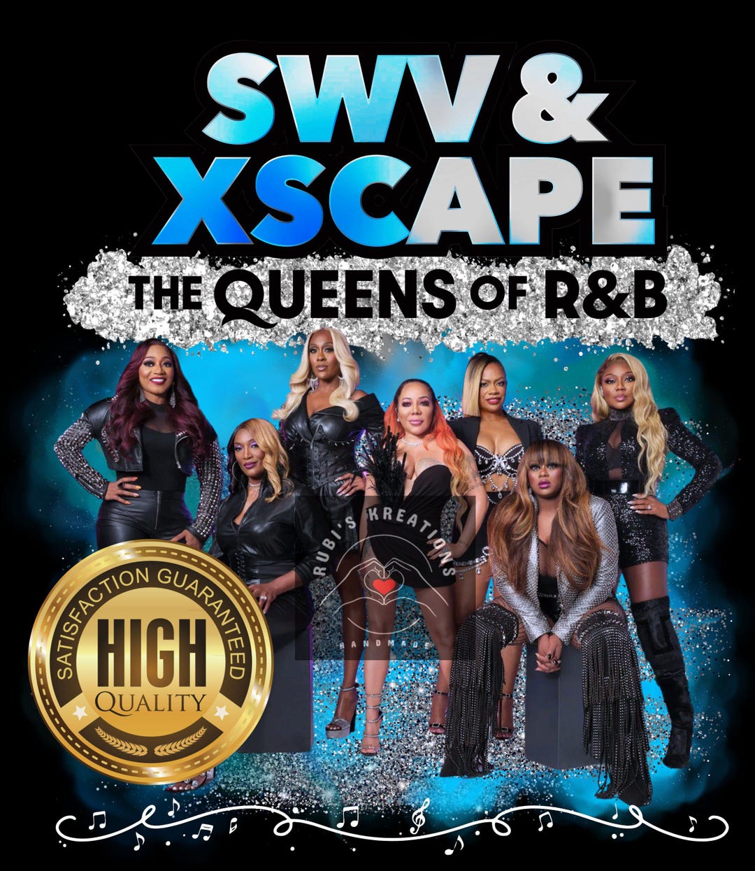 SWV X XSCAPE T-shirt Design Template Png Blue - Etsy
