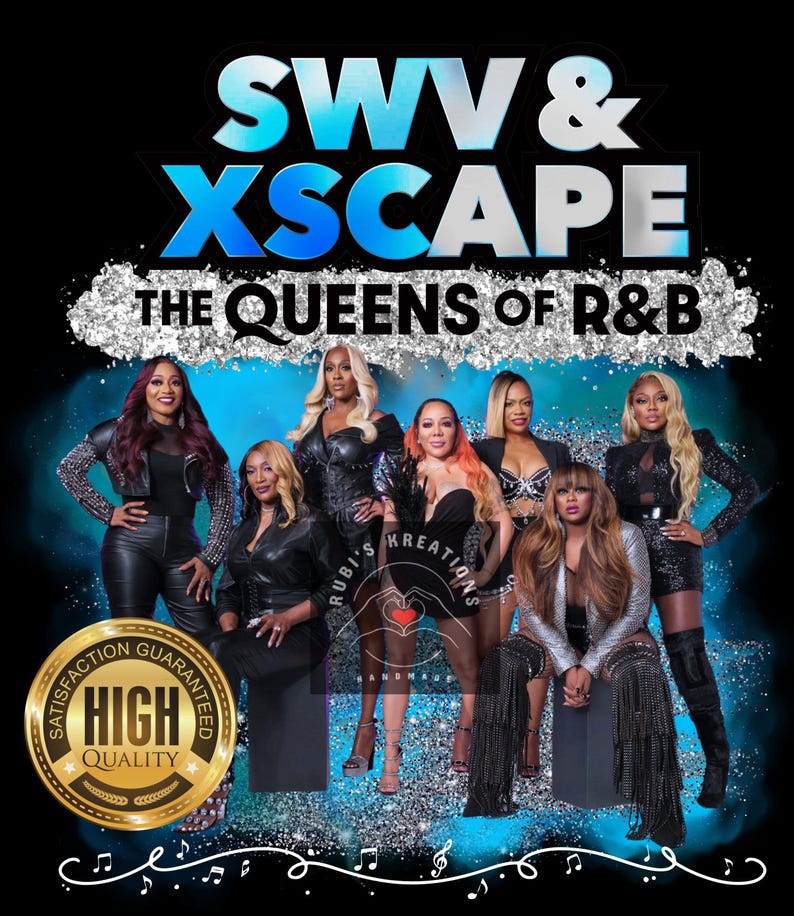 SWV X XSCAPE T-shirt Design Template Png Blue - Etsy