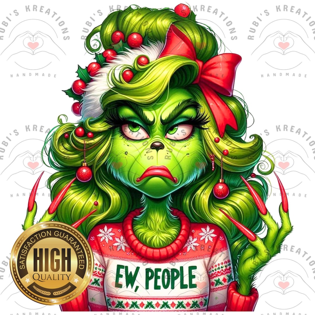 Ew, People, Grinchiana, Pngs, Transparent, Grinchmas, Lady Grinch ...