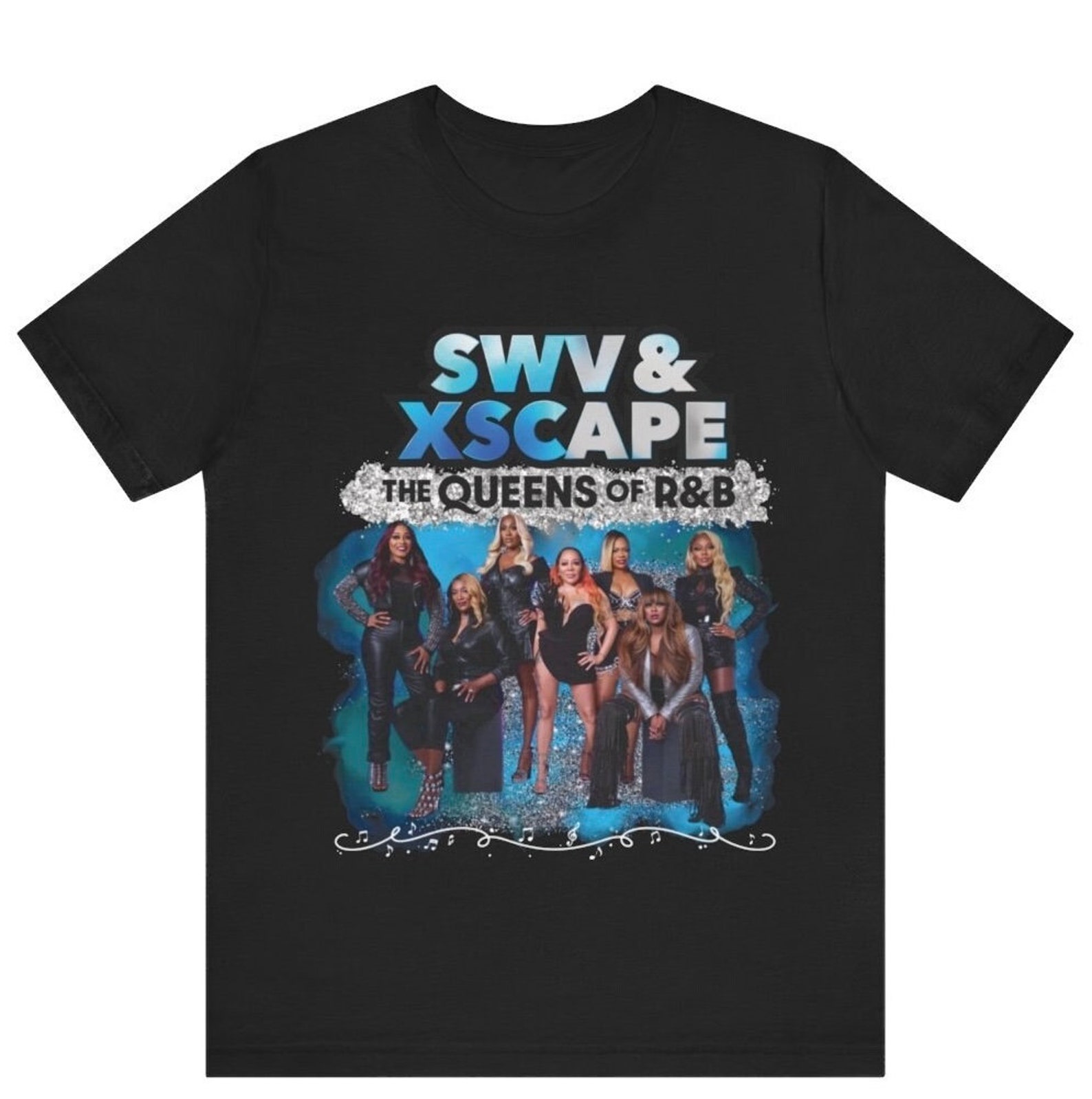 SWV X XSCAPE T-shirt Design Template Png Blue - Etsy