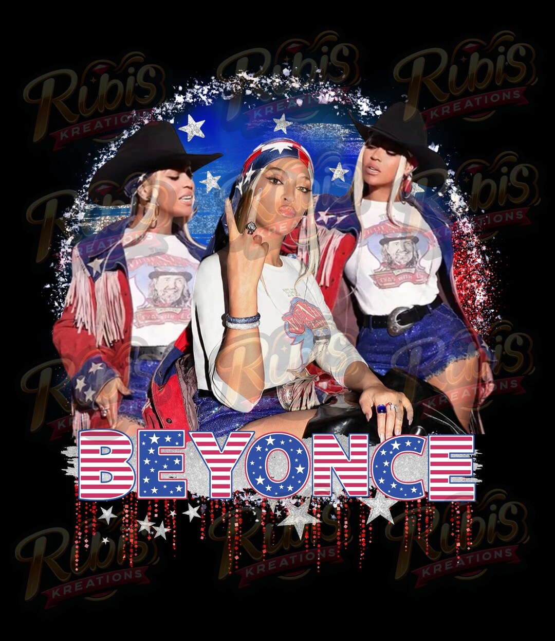 Cowboy Carter Concert Bootleg Tee Design| PNG File - Instant Download ...