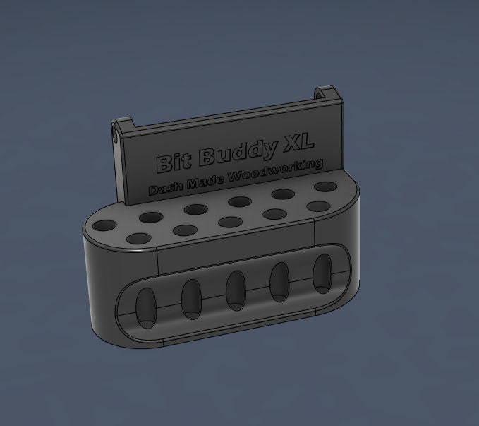 Bit Buddy XL With Window/collet Holder Onefinity CNC Bit Storage ...