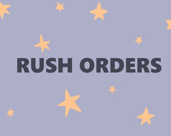 Rush Orders | Etsy