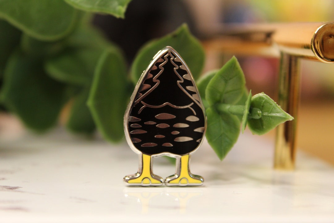 Black Enamel Chicken Butt Pin, Funny Pin, Chicken Lover Gift, Chicken ...