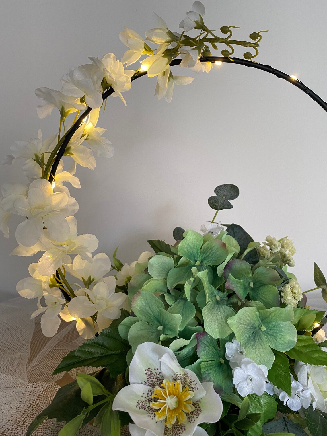 Light up Floral Arrangement/ House Warming Gift/ Home Decor/ - Etsy UK