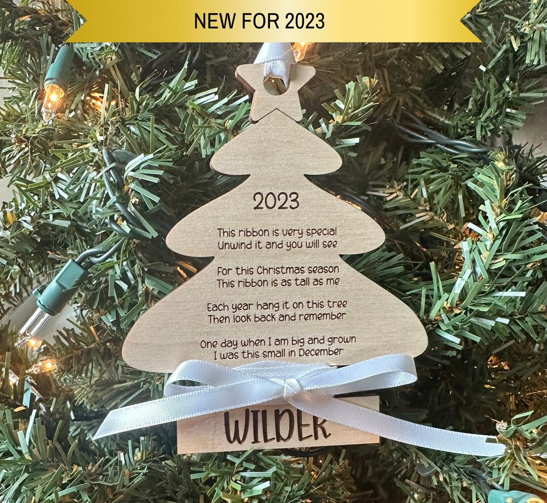 Personalized Watch Me Grow Christmas Ornament Custom - Etsy