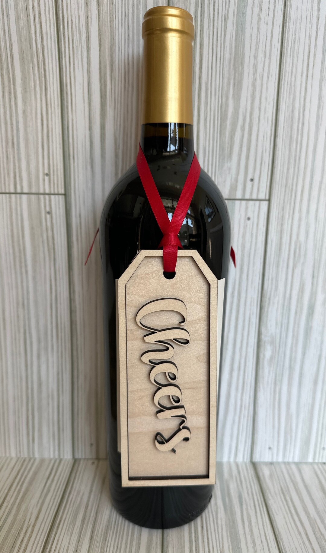 Custom Wine Tag, Gift Tag, Wedding Gift Tag, Birthday Gift Tag, Wine ...