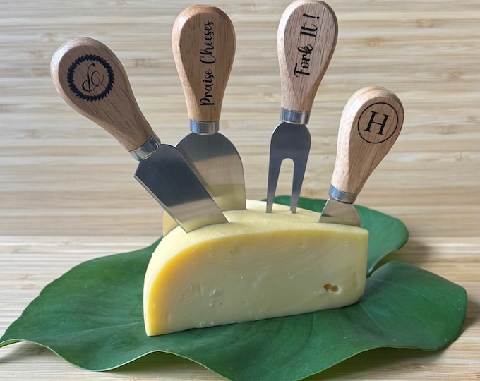Cheese Knives Set Personalized Cheese Knife,funny Inscriptions,humorous ...
