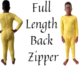 Back Zipper Pajamas | Etsy