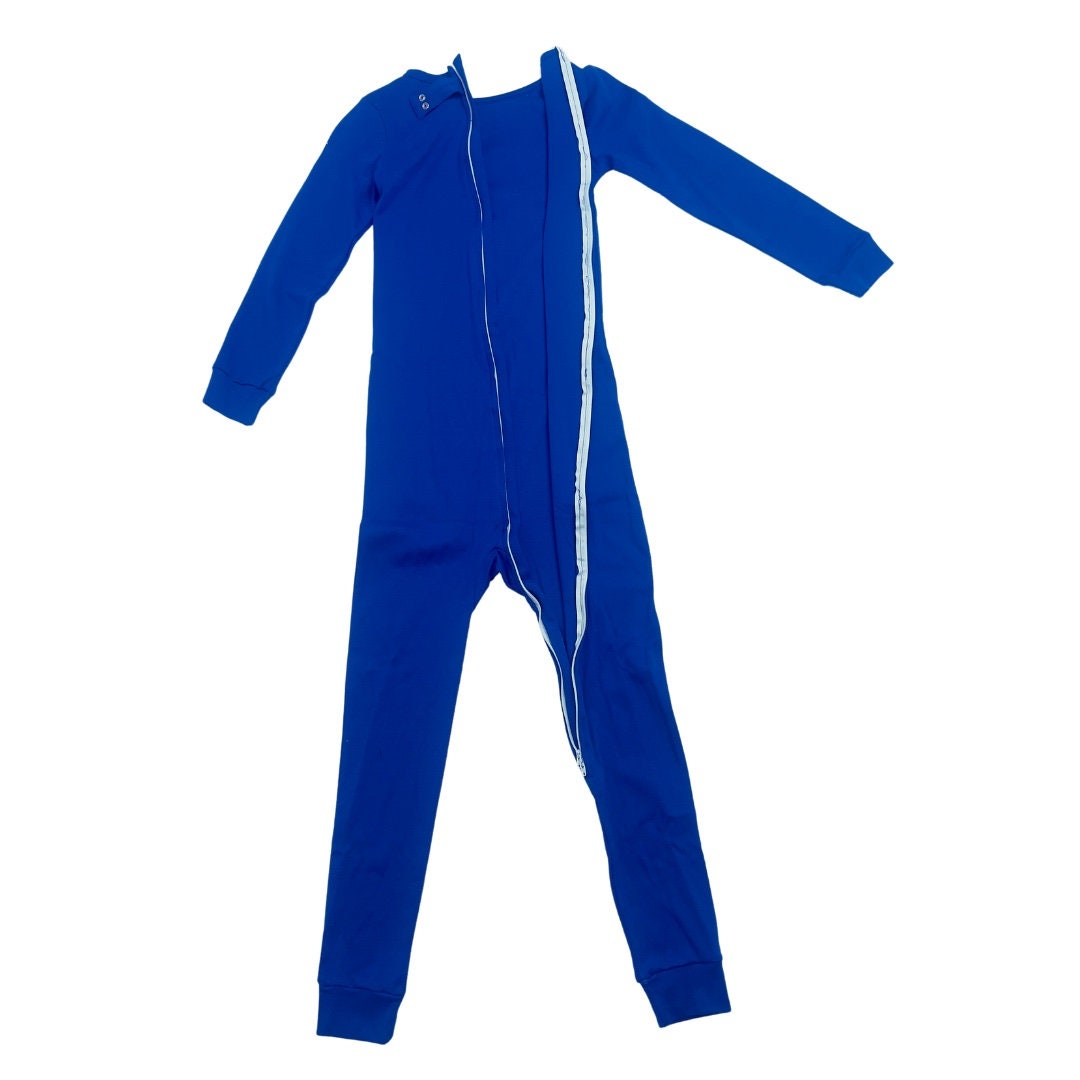 Special Needs Pajamas for Kids and Teens - Unisex LONG Sleeve Full Back ...