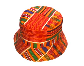 African Print Bucket Hat - Etsy