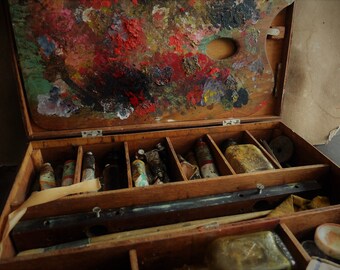 Antique Artist Box | Etsy