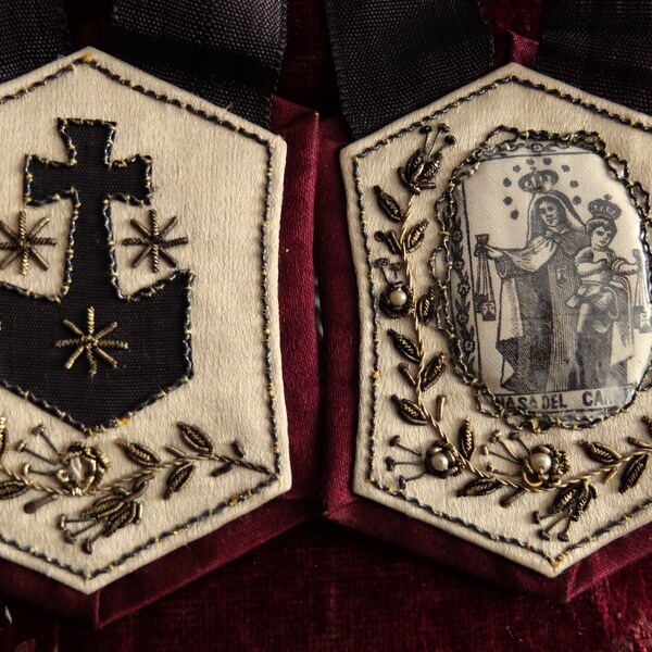 Antique Scapular - Etsy