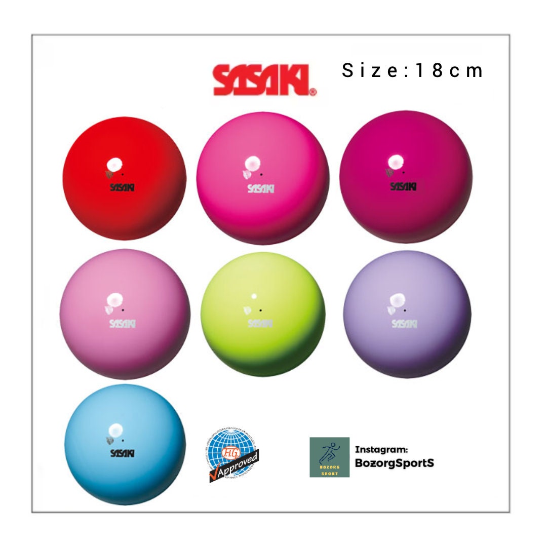 Sasaki Ball M_20A for Rhythmic Gymnastics, Gymstar Balls, Rhythmic ...