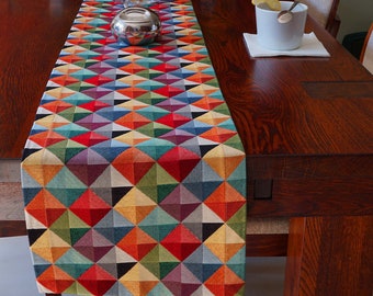 Triangle Runner Table - Etsy