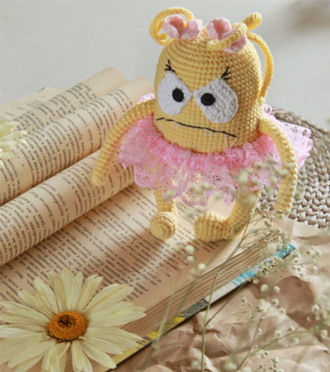 Cute Crochet Monster Pattern - Etsy