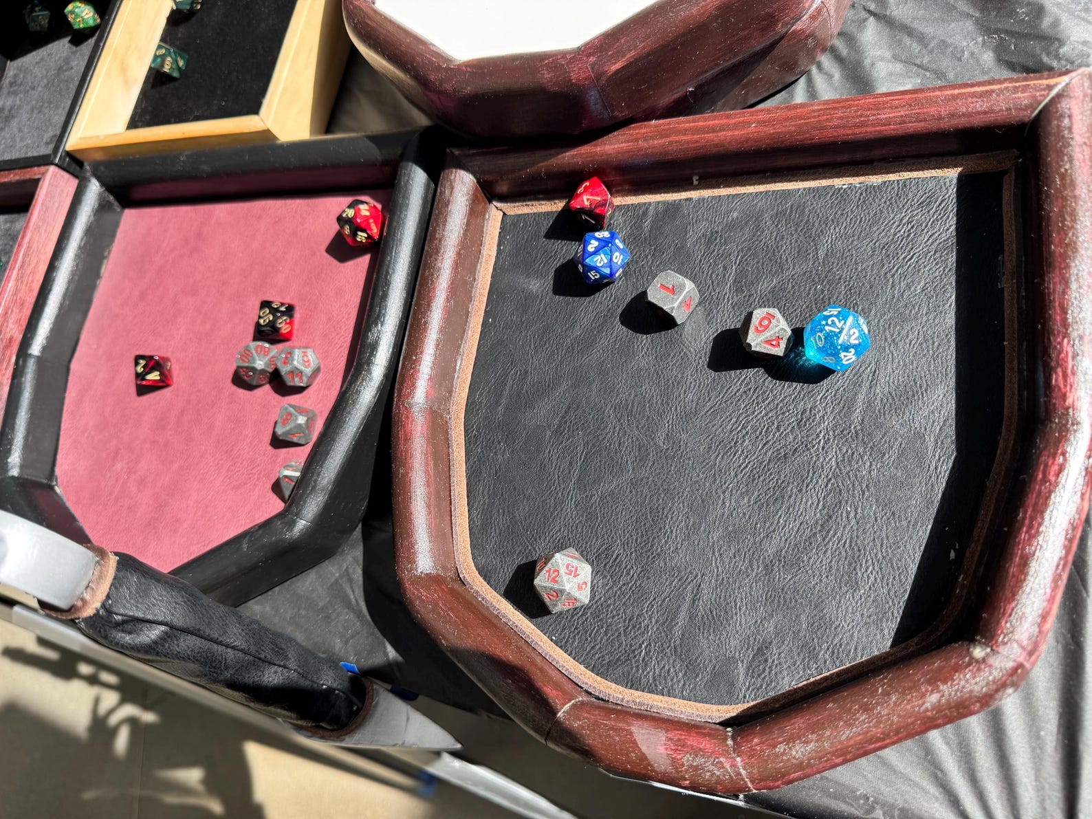 DND DM Dice Rolling Tray With Whiteboard - Etsy