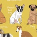 Illustrated Dog Print A3 - Etsy