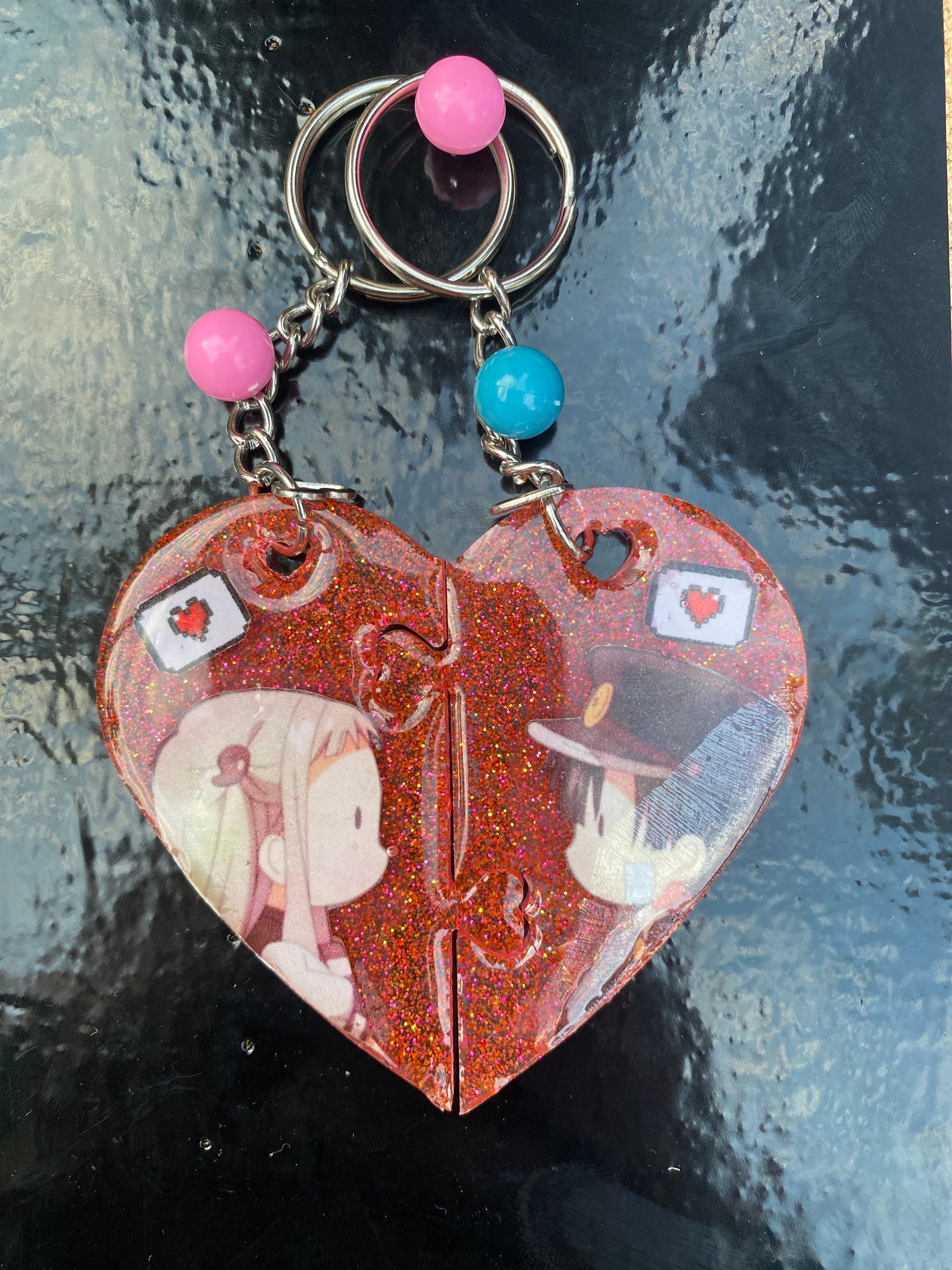 Custom Anime Resin Keychain | Etsy