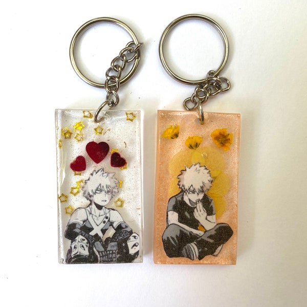 Anime Keychain - Etsy