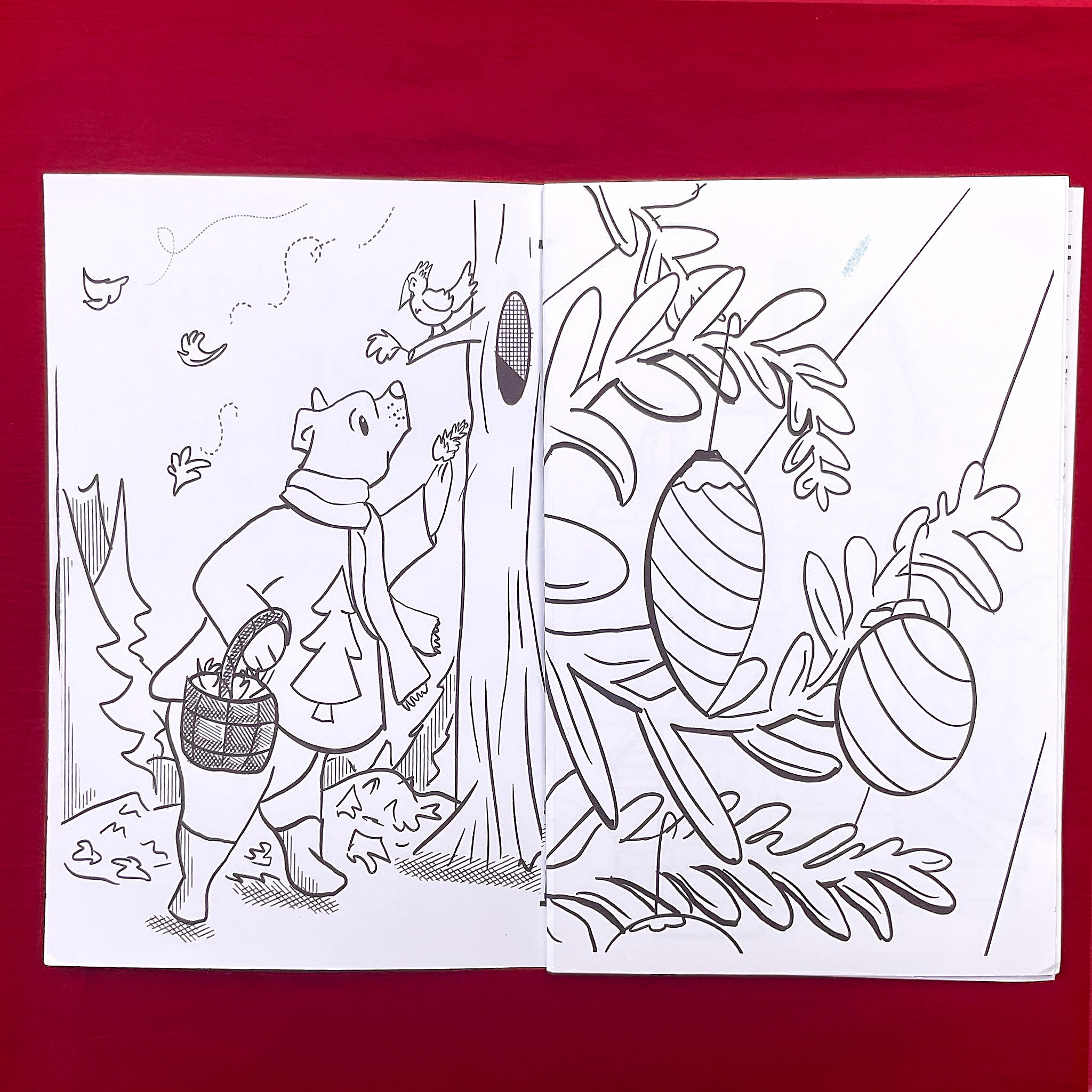 Winter Coloring Zine - Etsy