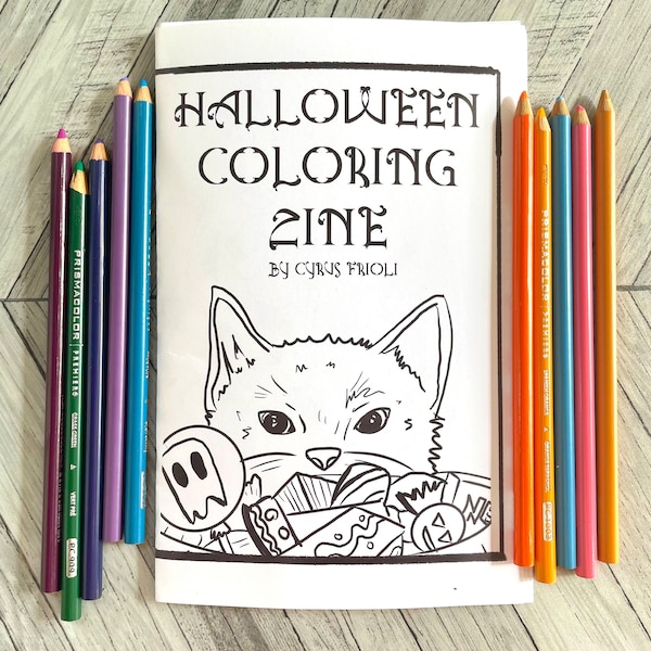 Coloring Zine - Etsy