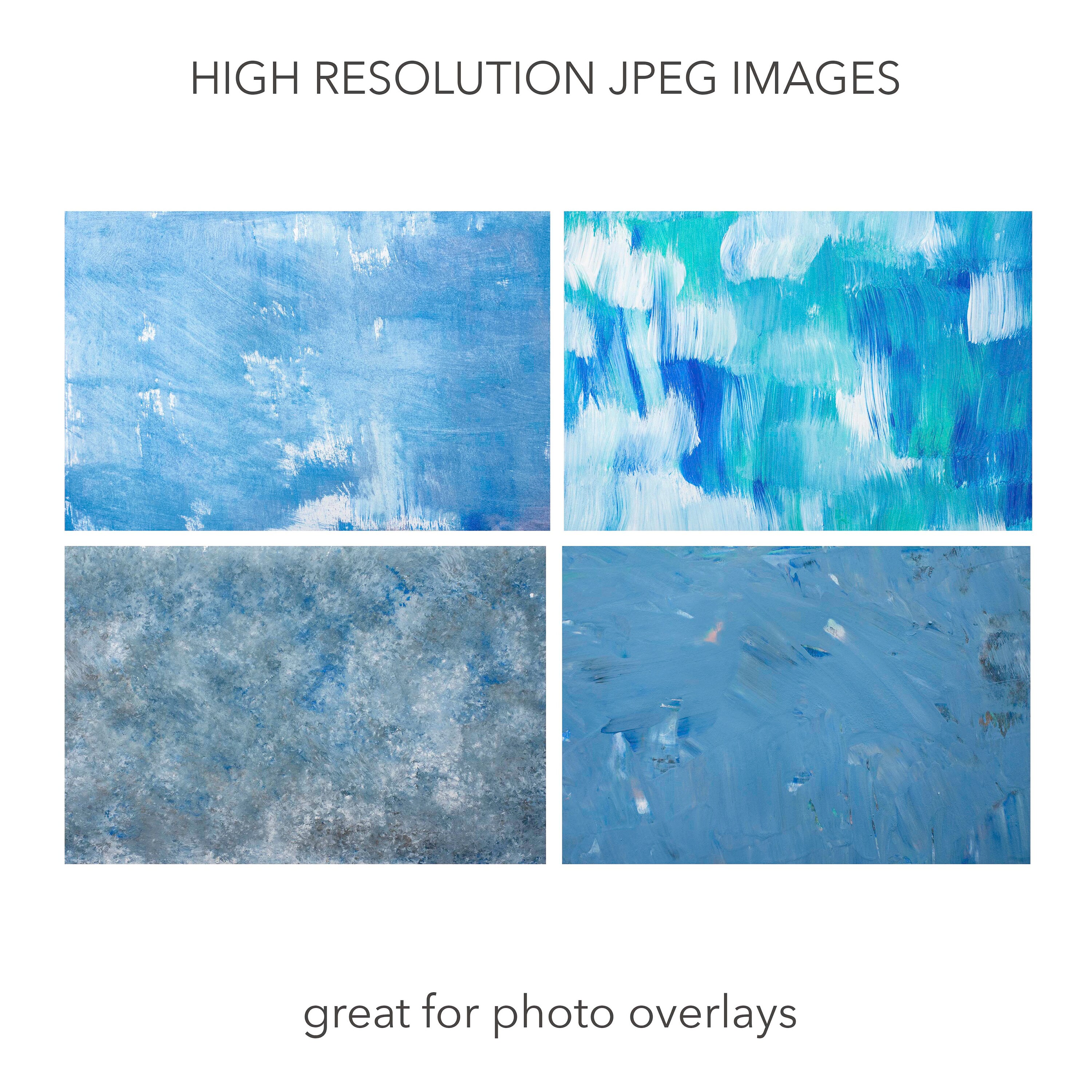 Packet PT007 Photoshop Overlays Textures for Photographers 4 Painterly ...