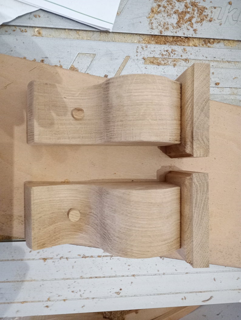 Oak Corbels /shelf Support - Etsy