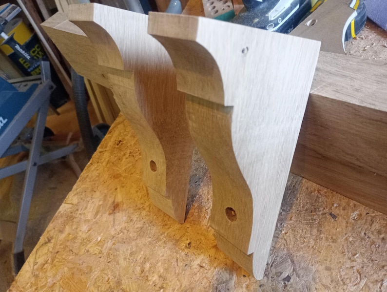 Solid Pine Corbels / Shelf Support - Etsy