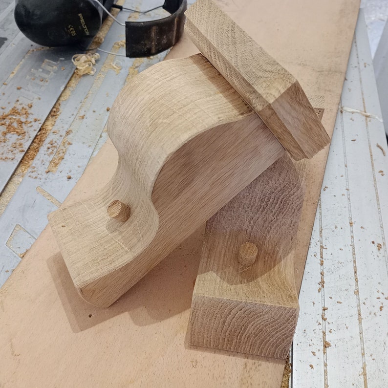 Oak Corbels /shelf Support - Etsy