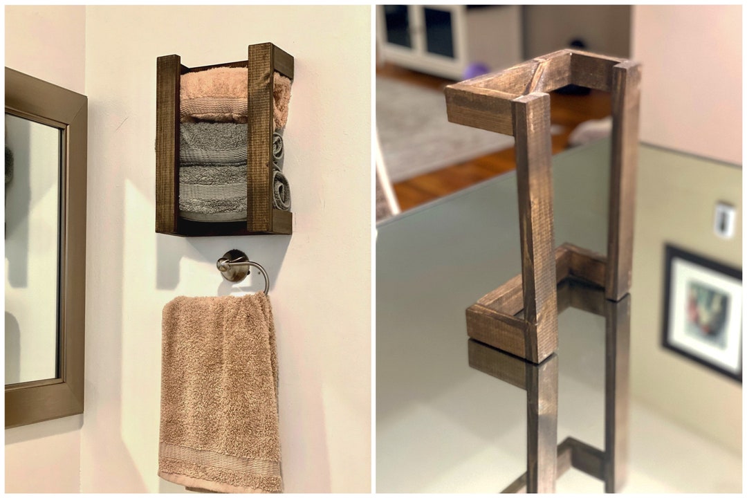 Farmhouse Hand Towel Rack - Etsy