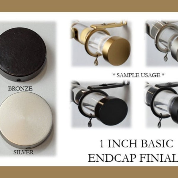 End Cap Silver - Etsy