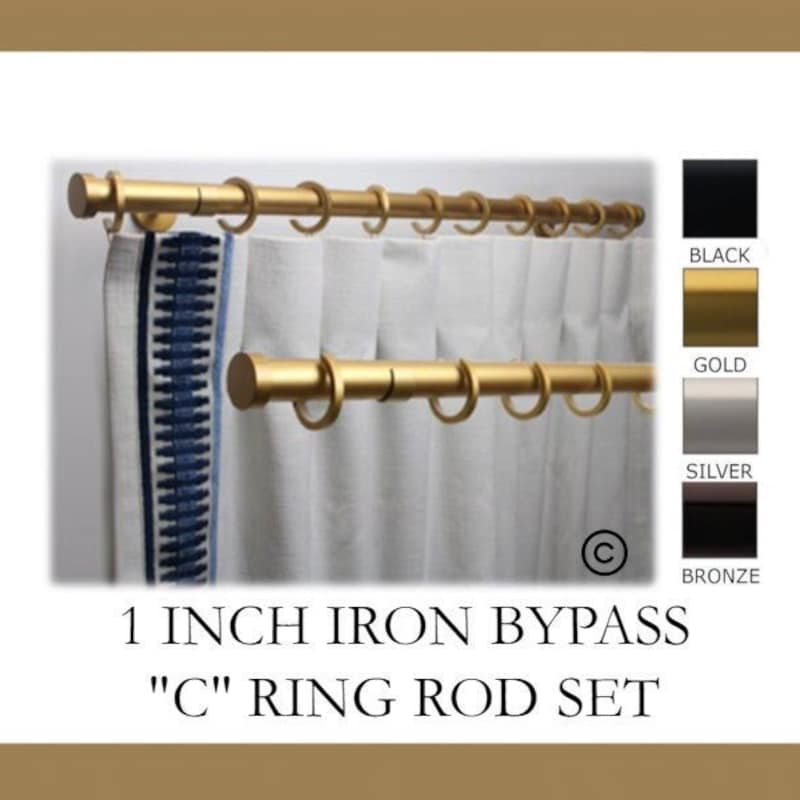 Cafe Curtain Rod - Etsy