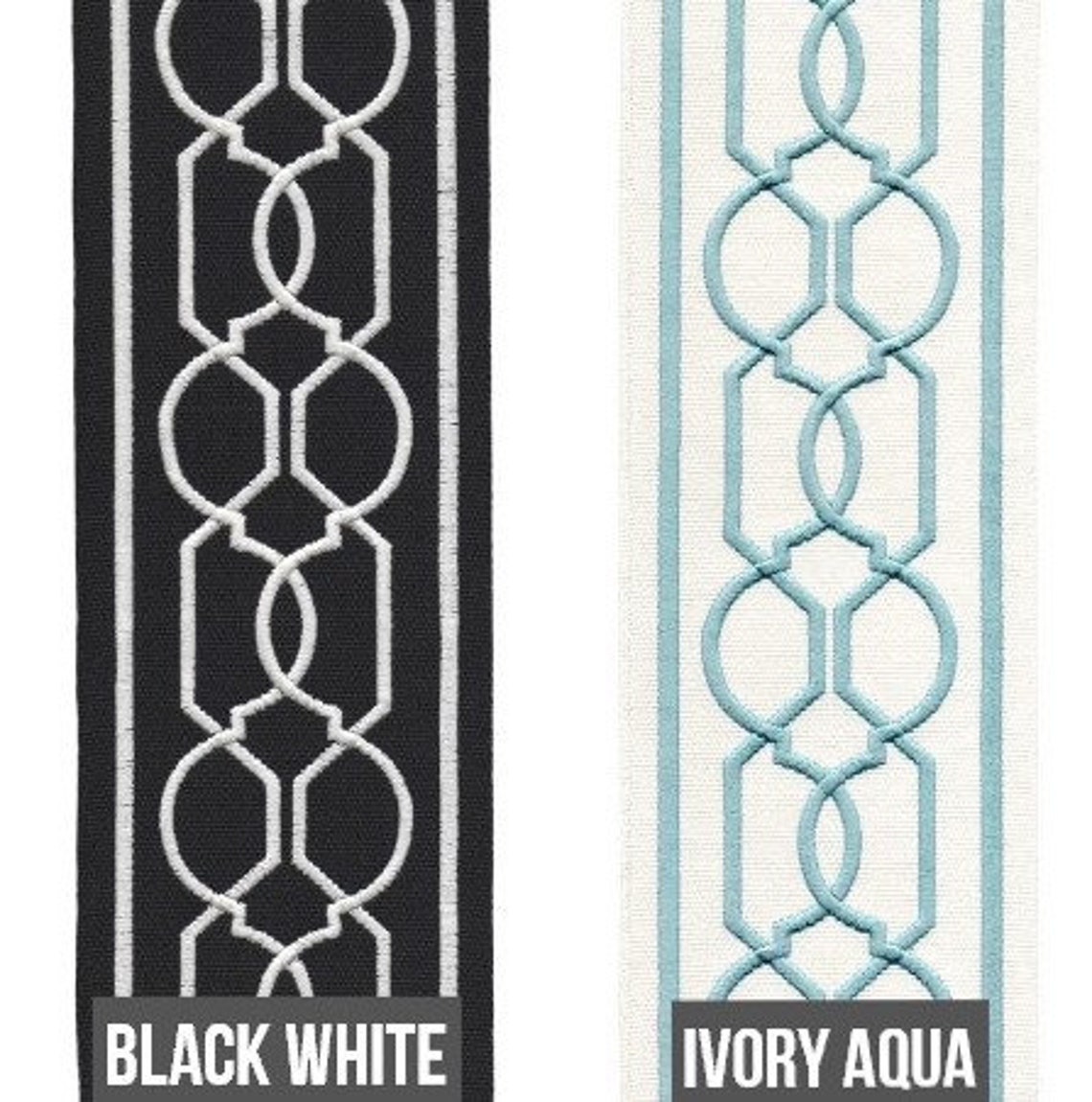 4 Inch Decorative Trim by the Yard - 11 Colors Available - 24GR - Free ...