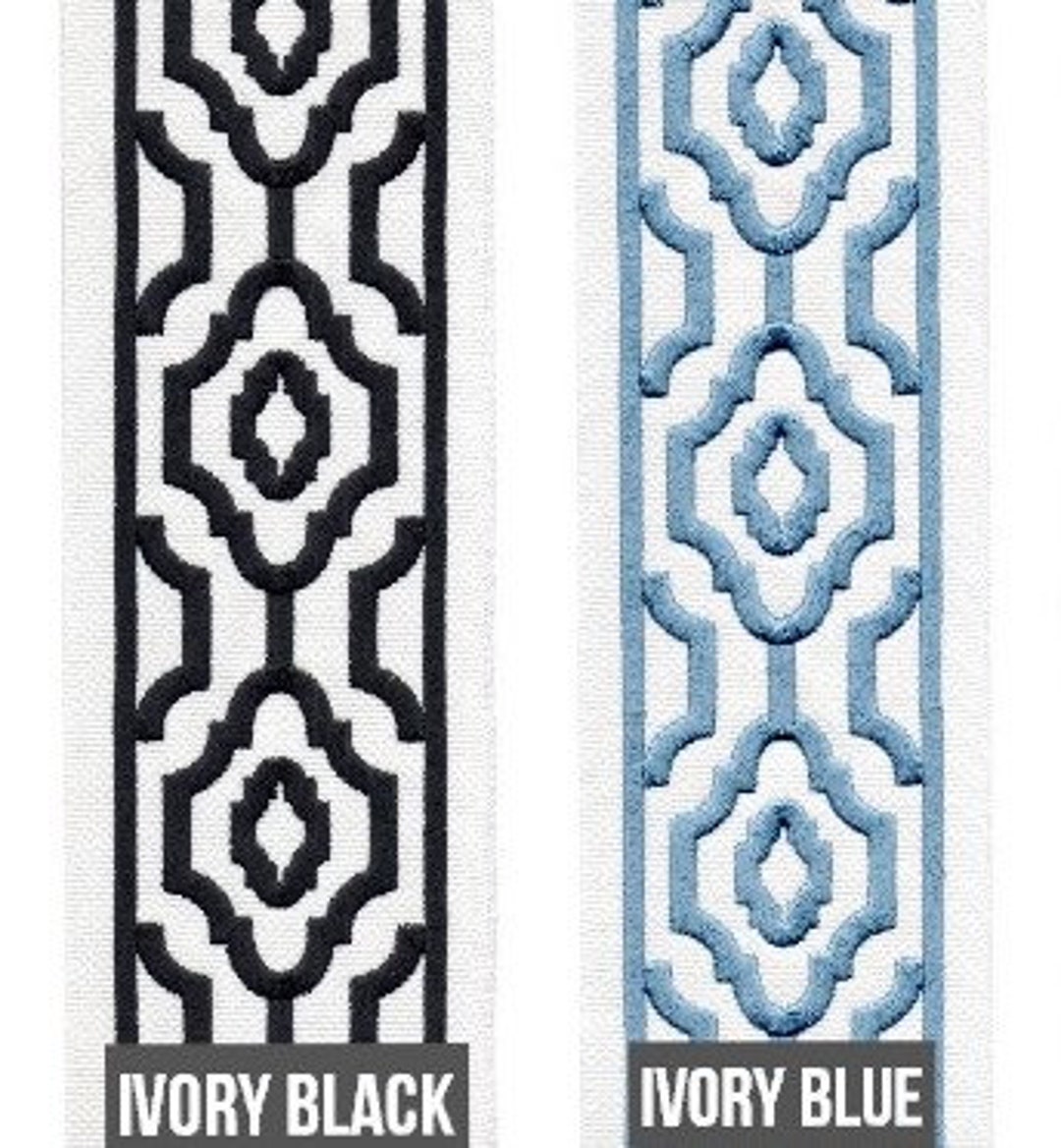 4 Inch Decorative Trim by the Yard - 12 Colors Available - 24KI - Free ...
