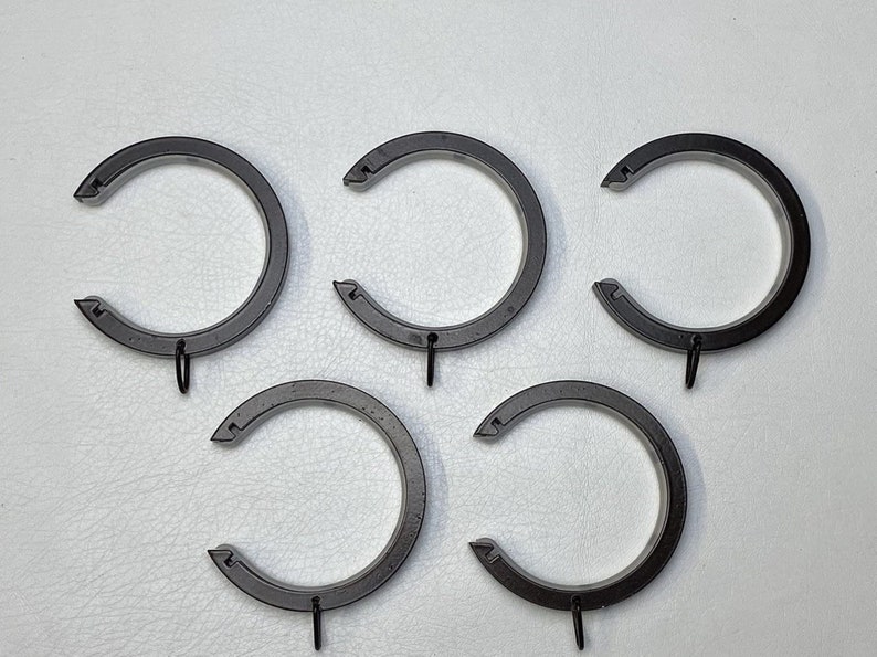 For 1.5 Inch Diameter Rod- Bypass/carryover Curtain Rings With Eyelet ...