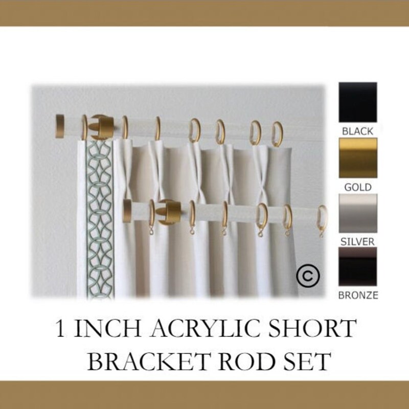 Acrylic Curtain Rod - Etsy