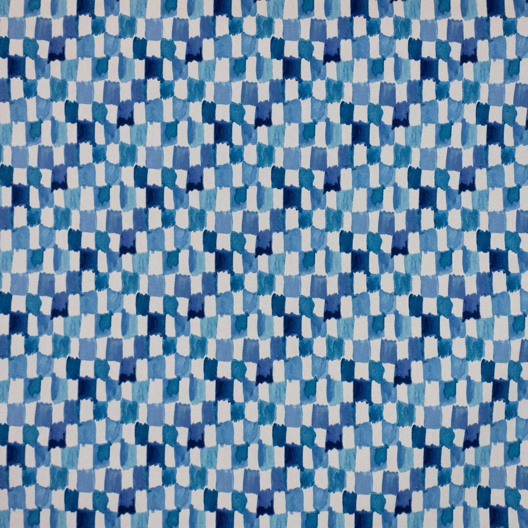 RM Coco - Brushstroke Check - Fabric by the Yard - Samples Available ...