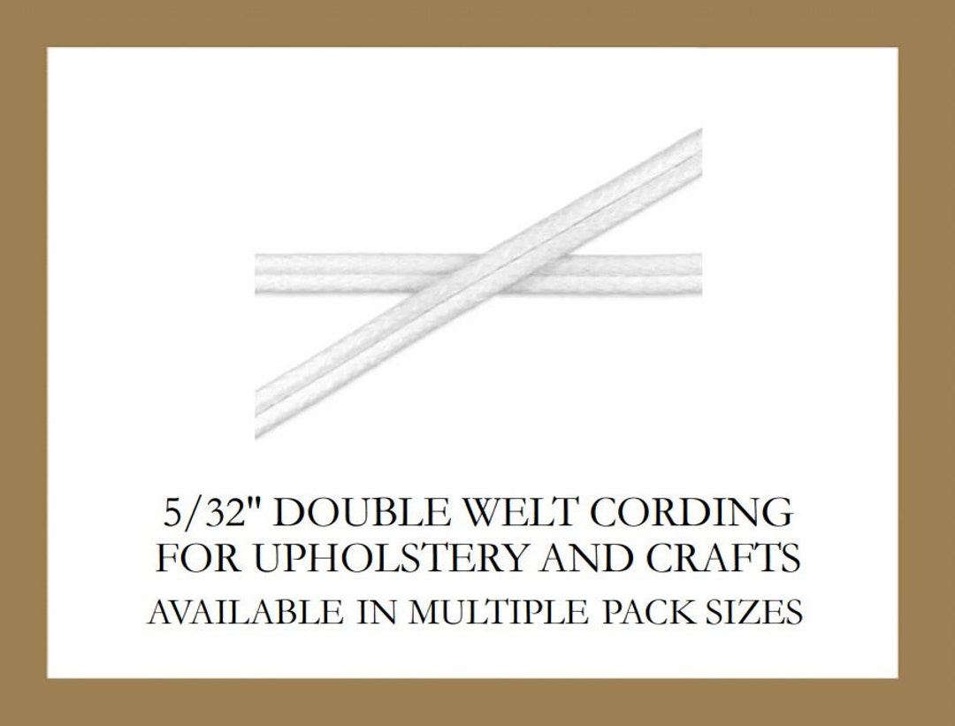 Double Welt Twin Cording - 5/32" - Available in Multiple Foot Lengths ...