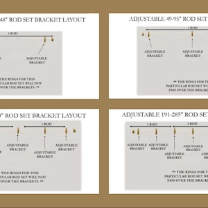 Acrylic Lucite 1 Inch Round Drapery Rod Set - With Custom Cut Curtain ...