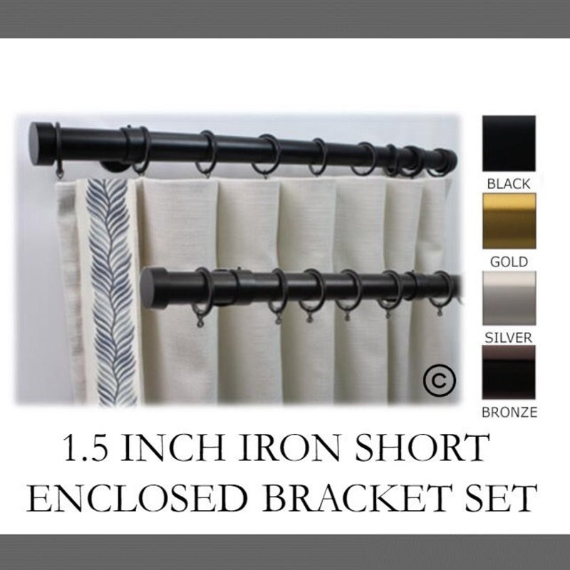 French Return Curtain Rod - Etsy