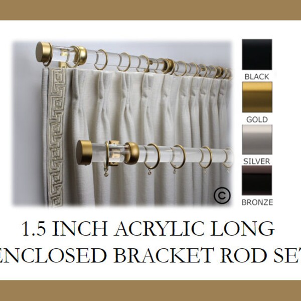 Acrylic Drapery Rod - Etsy