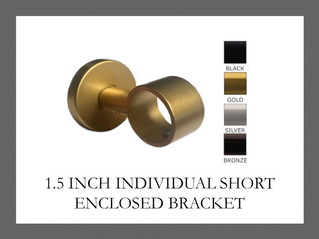 1.5 Inch Diameter - Short Enclosed/ Ceiling Mount Bracket - Available ...