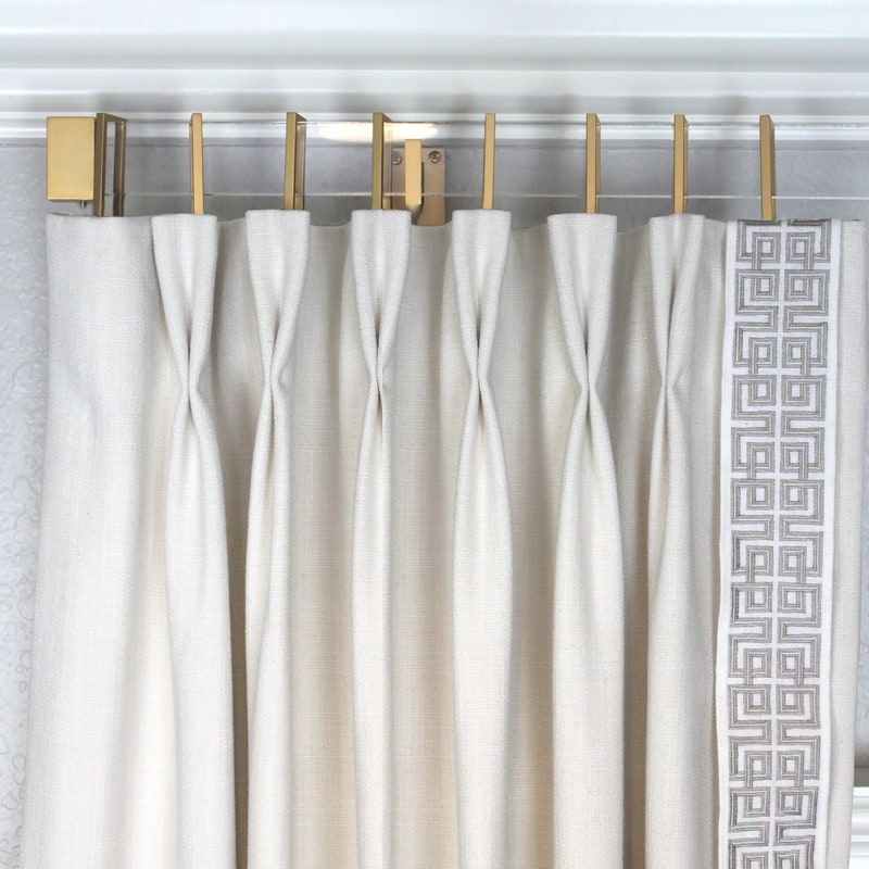 Greek Key Curtain - Etsy