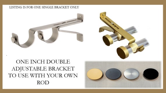 1 Inch Diameter Double Adjustable Wall Bracket Available - Etsy