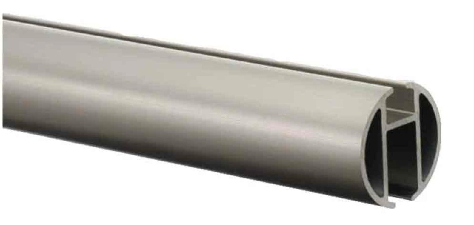 1.5 Inch Diameter - Channel Track Iron Rod - Available in Gold, Silver ...
