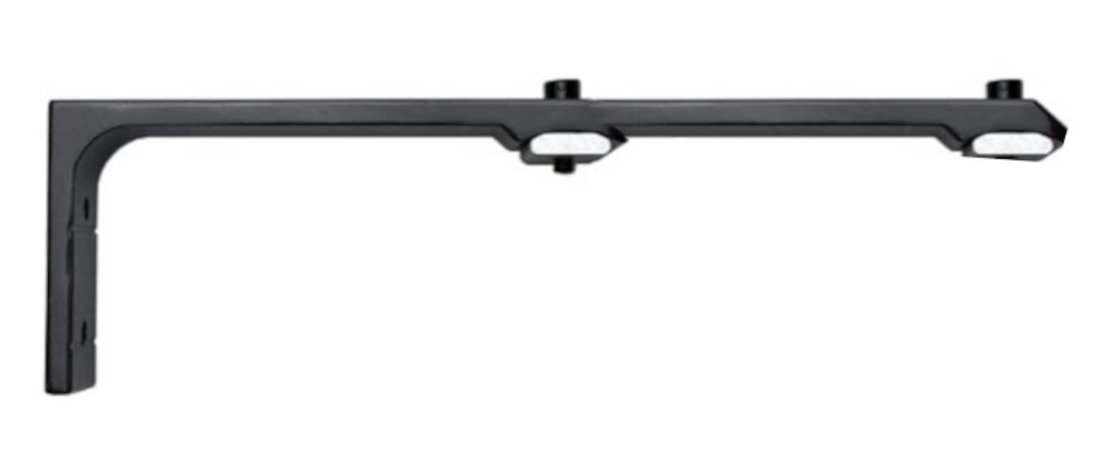 Double Channel Track 1 Inch Round Drapery Rod Set - Includes Curtain ...