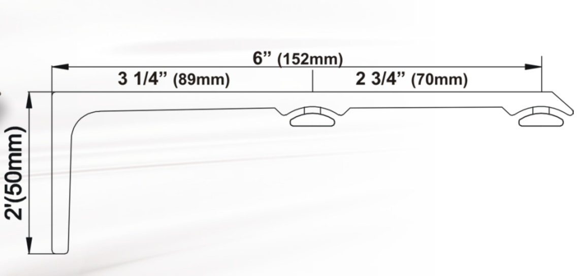 Double Channel Track 1 Inch Round Drapery Rod Set Includes - Etsy