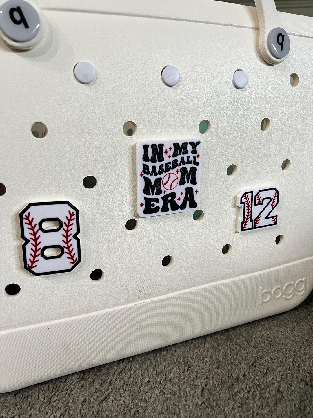 Bogg Bag Charms - Baseball Theme - Etsy