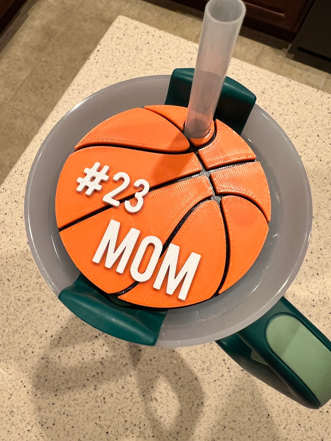 Basketball Stanley Topper H2.0 40 Oz - Etsy